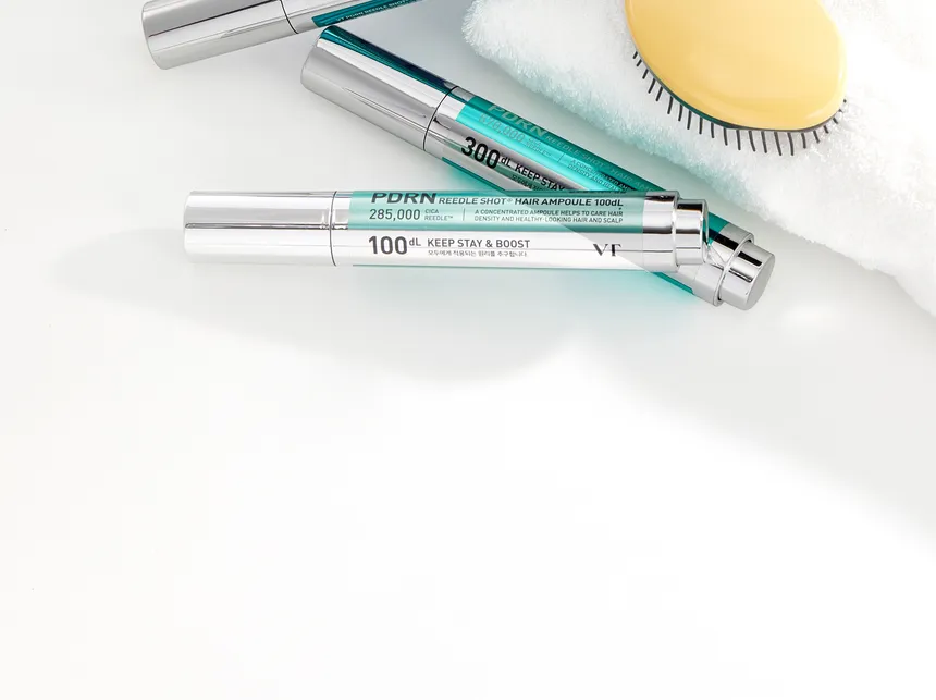 VT COSMETICS PDRN Reedle Shot Hair Ampoule 300dL 15ml - Korean shop